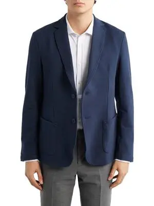 Mack Weldon Cotton French Terry Blazer - Total Eclipse