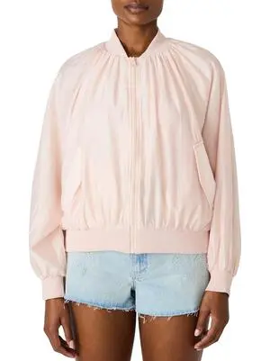 Steve Madden Woven Bomber Jacket - Shell