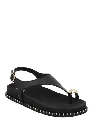 Mia Leilah Slingback Platform Sandal - Black