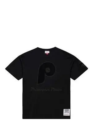 Mitchell & Ness Philadelphia Phillies Cooperstown Collection Phantom T-shirt - Black