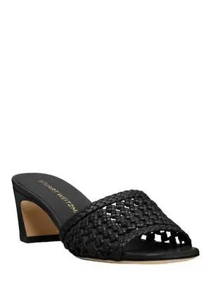 STUART WEITZMAN Marina Slide 50 Black