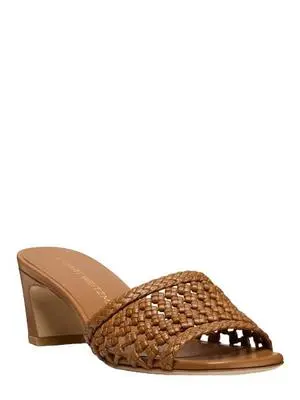 STUART WEITZMAN Marina Slide 50 Boho Tan