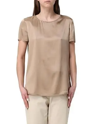 Max Mara MM Max Mara Silk Blouse Beige