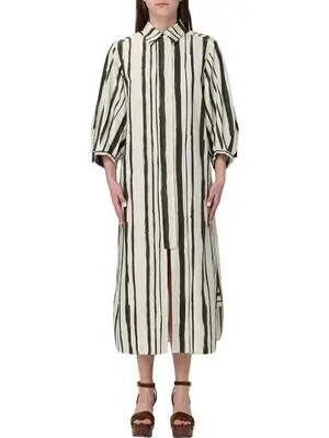 MAX MARA Striped Shirt Dress