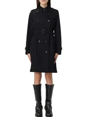 Burberry Belted Jacket - Black