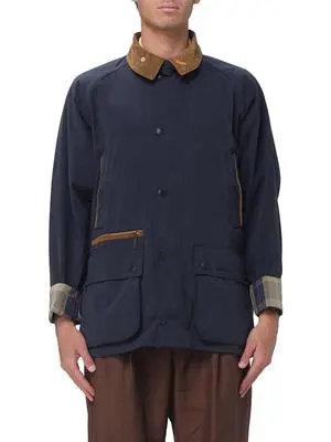 Barbour Bedale Icons Jacket In Cotton Blend - Navy