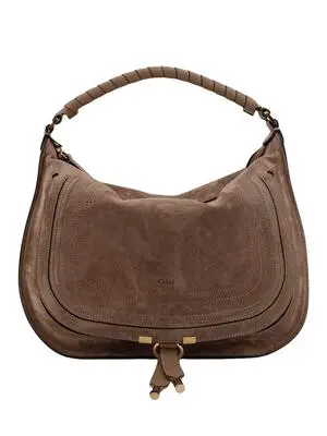 Chloé Chloé Leather Shoulder Bag Beige