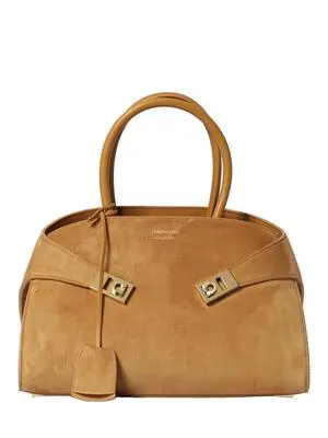 FERRAGAMO Top Handle Handbag - Beige