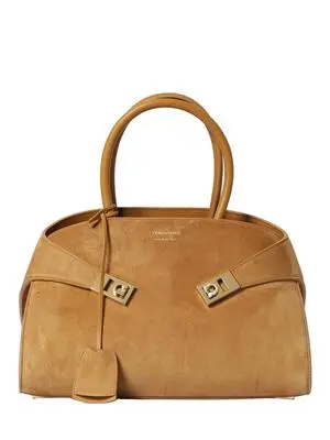 FERRAGAMO Ferragamo Top Handle Bag Beige