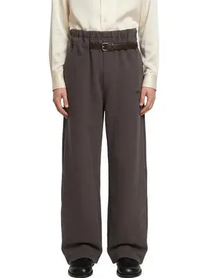 MAGLIANO Tailored Wide-leg Pants - Coffee