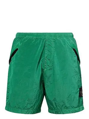 Stone Island Relaxed-fit Nylon Cargo Shorts - Malachite Green