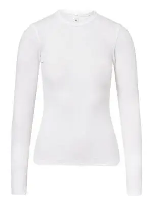 Lululemon Hold Tight Long-sleeve Jersey Top - White