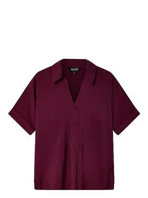 Whistles Relaxed-fit Woven Shirt - Purple
