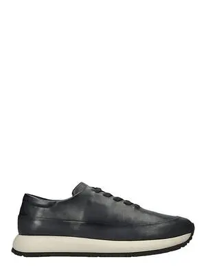 Officine Creative Form Leather Trainers - Grey/dark