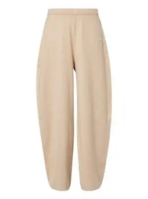 Lounge Knitted Jogging Bottoms - Oatmeal Marl