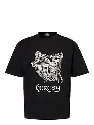 HERESY Heretic Graphic-print Cotton T-shirt - Black
