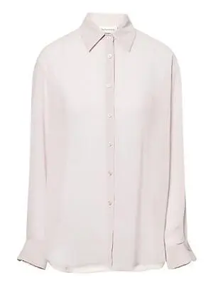 THE FRANKIE SHOP Woven Shirt - Faded Pink