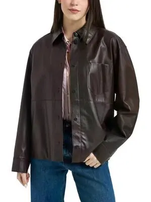 Max Mara Scatola Pocket Overshirt - Red