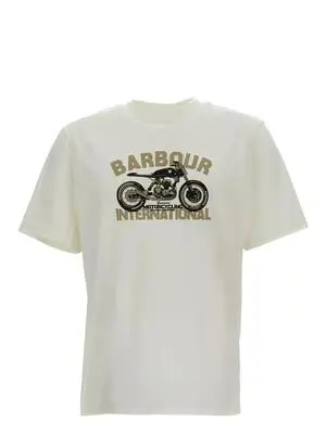 BARBOUR INTERNATIONAL Spirit Graphic T-shirt - Neutrals
