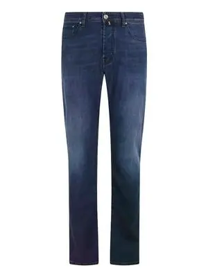 Jacob Cohen Button Jeans - Blue