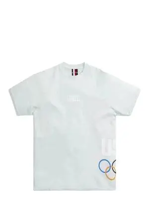 Kith Team Usa 5 Rings Howard Crew-neck T-shirt - Blue