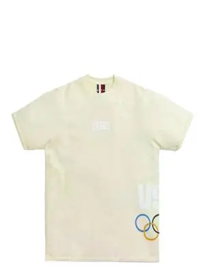 Kith Team Usa 5 Rings Howard Crew-neck T-shirt - Neutrals