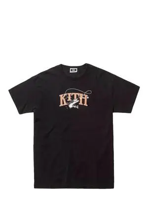 Kith Tight Lines Graphic T-shirt - Black
