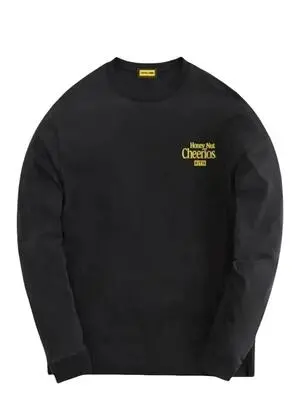 Kith Cheerios Cereal Box Long-sleeves T-shirt - Black
