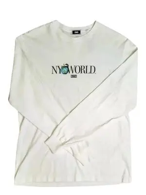 Kith Ny To The World Long-sleeved T-shirt - White