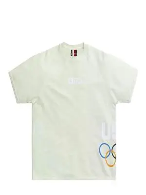 Kith Team Usa 5 Rings Howard Crew-neck T-shirt - Green