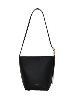 ANINE BING Elly Medium Bucket Bag - Black