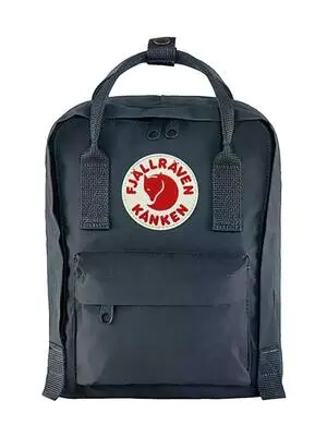 Fjallraven Logo-patch Backpack - Blue