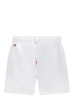 Kiton Swim Shorts - White