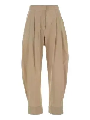 PT TORINO Cloe Pleated Trousers Neutrals