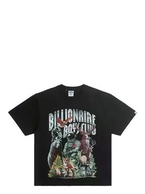 BILLIONAIRE BOYS CLUB Smokey Ss Printed T-shirt - Green