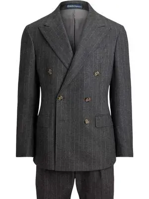 POLO RALPH LAUREN Pinstripe-pattern Double-breasted Suit