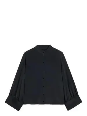 Momoni Franklin Shirt - Black