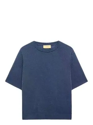 Momoni Iora Short-sleeve T-shirt - Blue