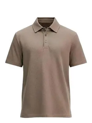 Michael Kors Bubble-knit Polo Shirt - Neutrals