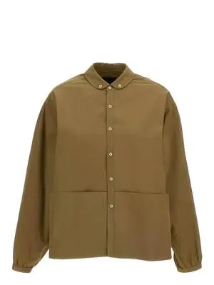 MAISON JEJIA Button Long-sleeve Shirt - Green