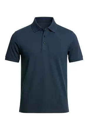 Michael Kors Bubble-knit Polo Shirt - Blue