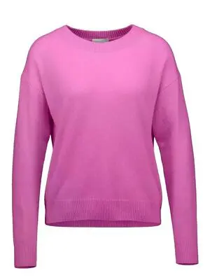 ALLUDE Long-sleeve Sweater - Pink