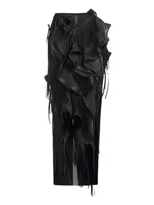 Maticevski Fringe-detail Skirt - Black