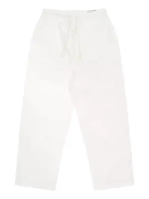 Officine Générale Buttoned Pocket Trousers - White