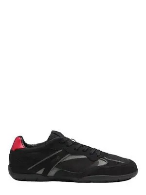 Hugo Mesh-panelled Sneakers - Black