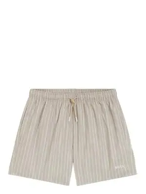 BOSS Printed Swim Shorts - Light Beige