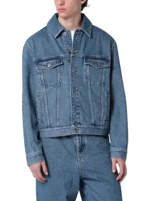 Loewe Anagram Denim Jacket Blue
