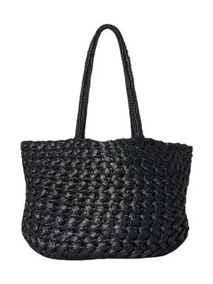 THE ROW The Row Estelle Two Raffia Tote Bag