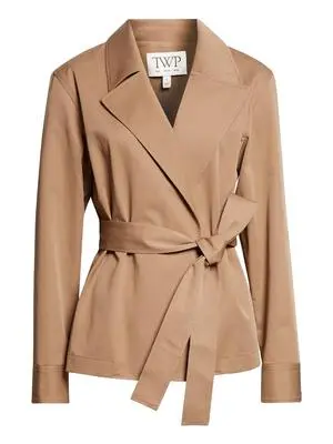 TWP Belted Cotton Trench Coat