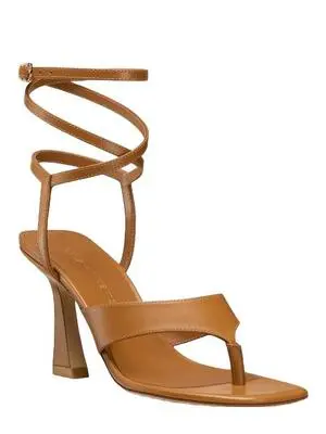 STUART WEITZMAN Vinnie 85 Wrap Sandal - Boho Tan